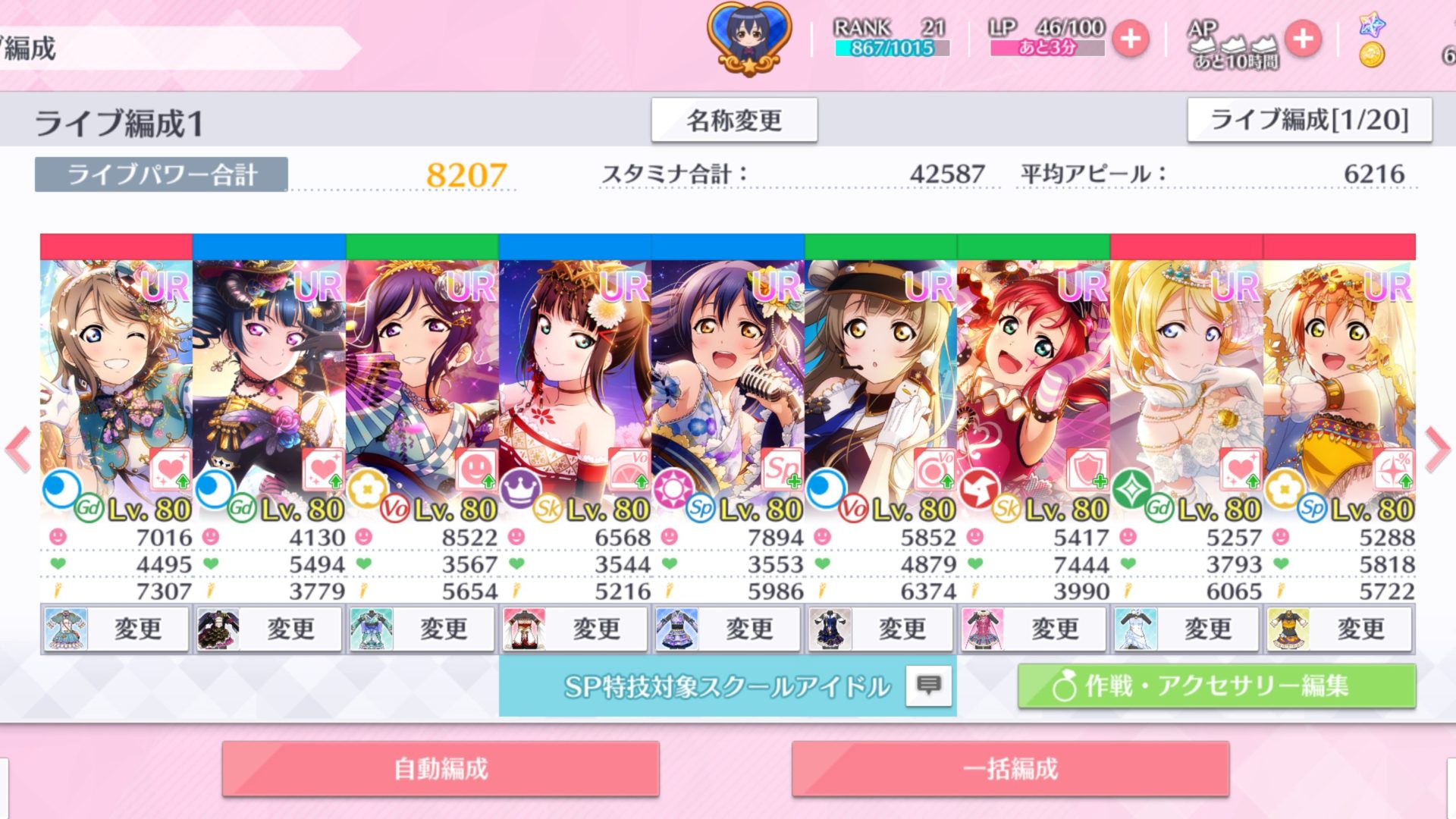 SIFAS Team Building Guide - Gachazone