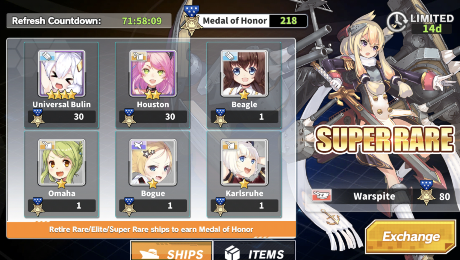 Azur Lane Resource Farming Guide - Oil, Gems, Cubes, Medals