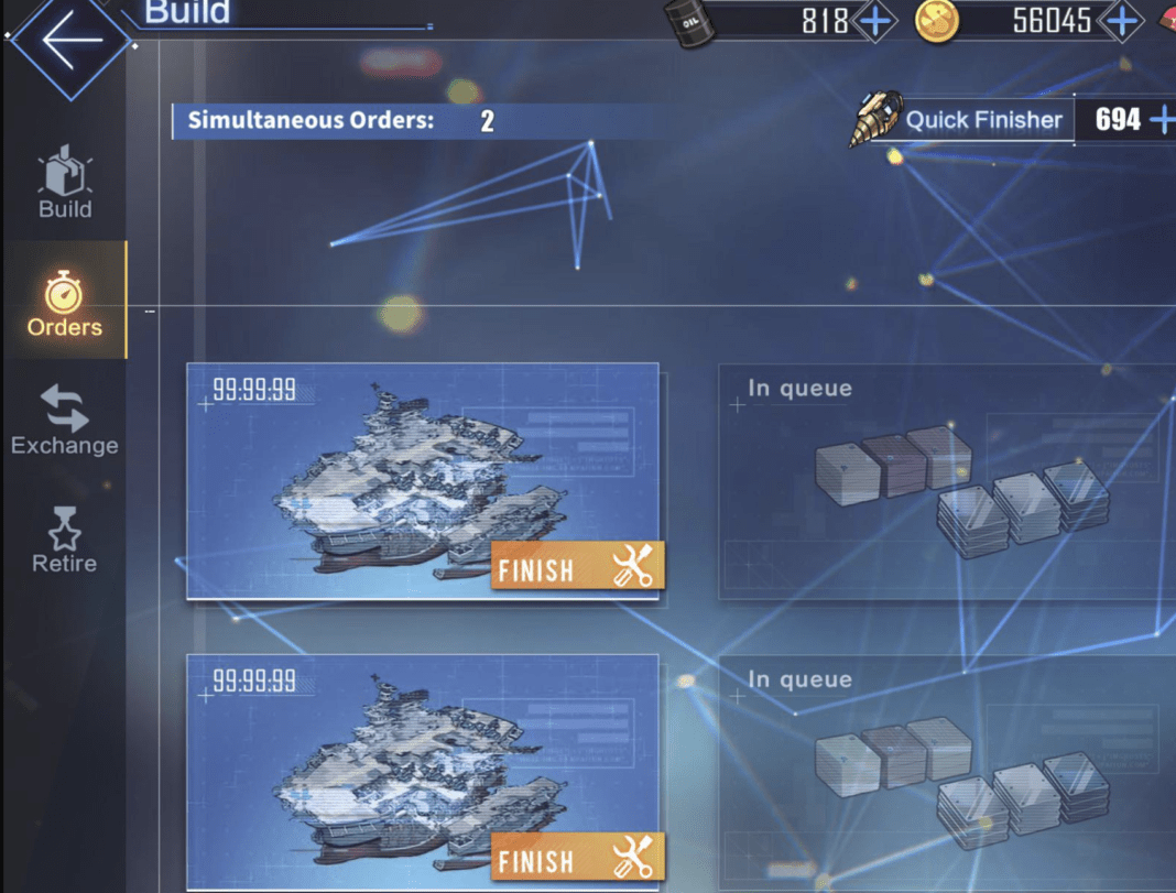 Azur Lane Resource Farming Guide - Oil, Gems, Cubes, Medals